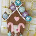DIY Felt Gingerbread House Ornament Kit-Felt Christmas | Etsy