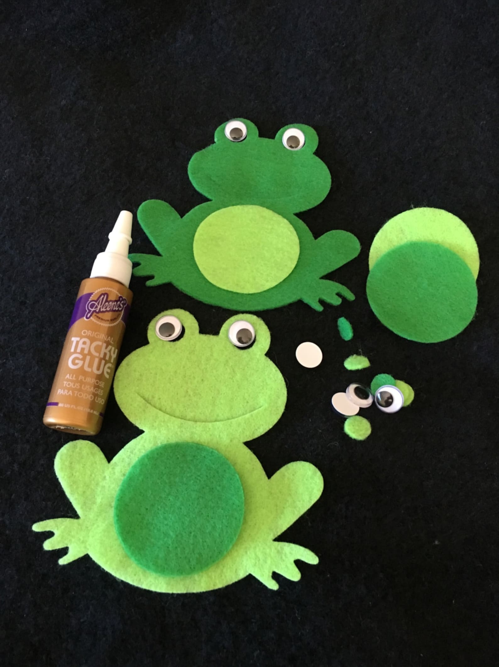 Felt Frog Shapes-diy Kits for Parties and School-boy Birthday - Etsy