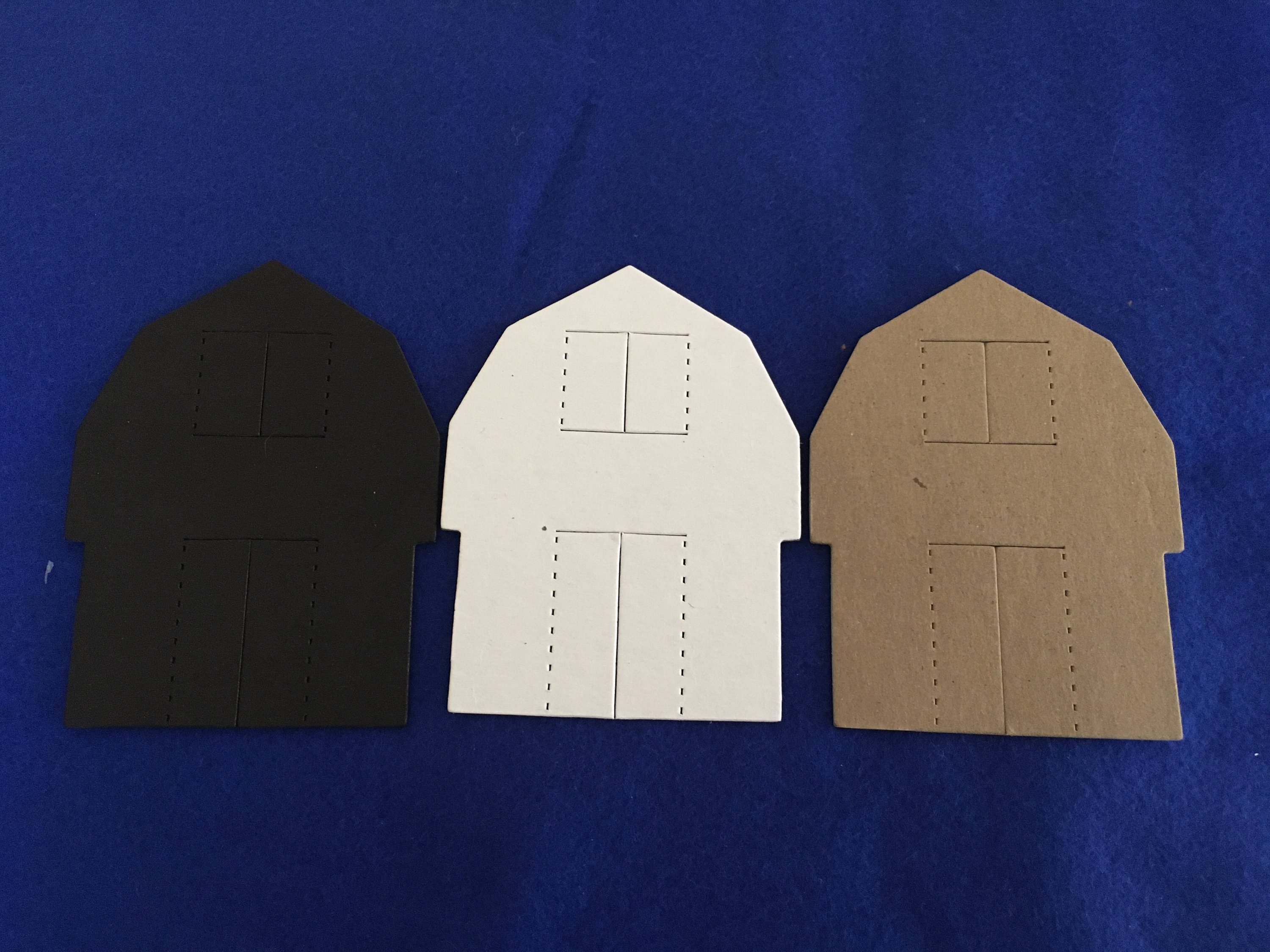 Rustic Barn Die Cuts-chipboard Barn-blanks-farm Style - Etsy