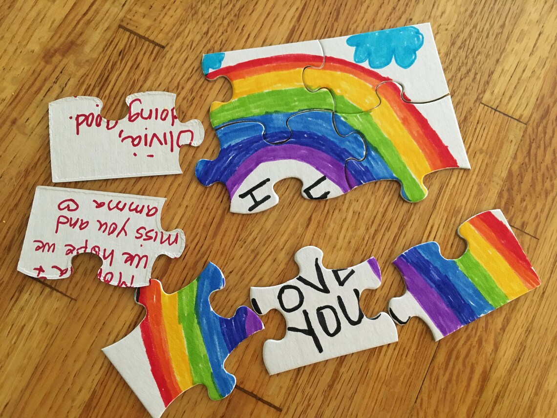 DIY Jigsaw Puzzle Kit-chipboard Puzzle Shapes-4x6 - Etsy