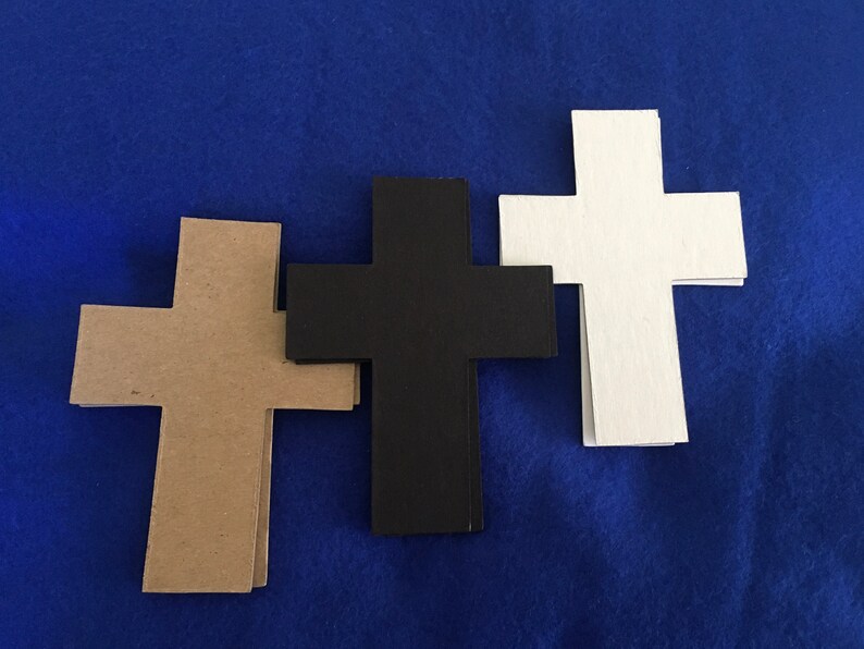 Cross Chipboard Blanks-paper Cross Shapes-planner - Etsy