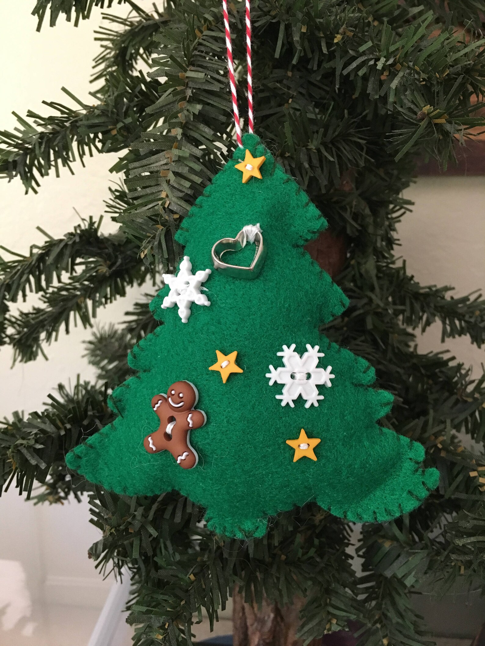 DIY Felt Christmas Trees Ornaments Kits-evergreen Holiday Trees ...