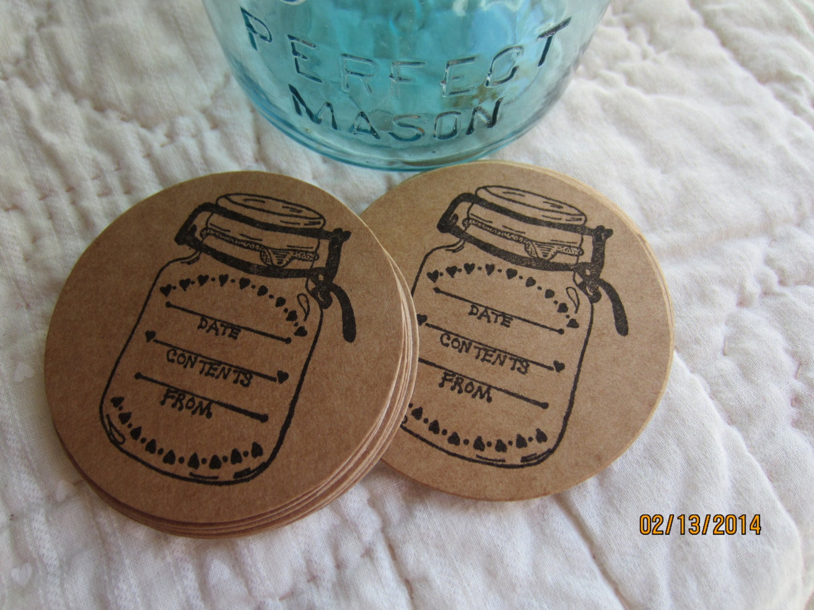 Mason Jar Stickers-canning Jar Labels-preserving - Etsy Australia