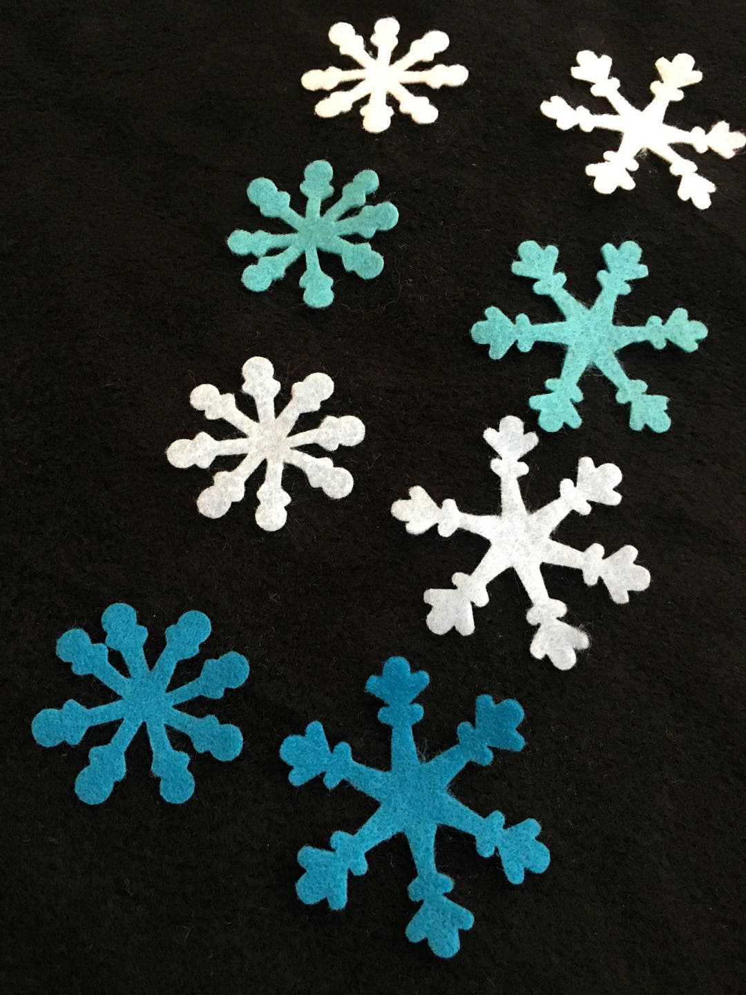 Frozen Inspired Felt Snowflakes-2 Styles Felt Snowflakes-quilting ...