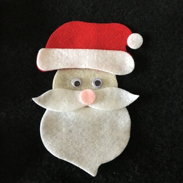 Felt Santa - Etsy