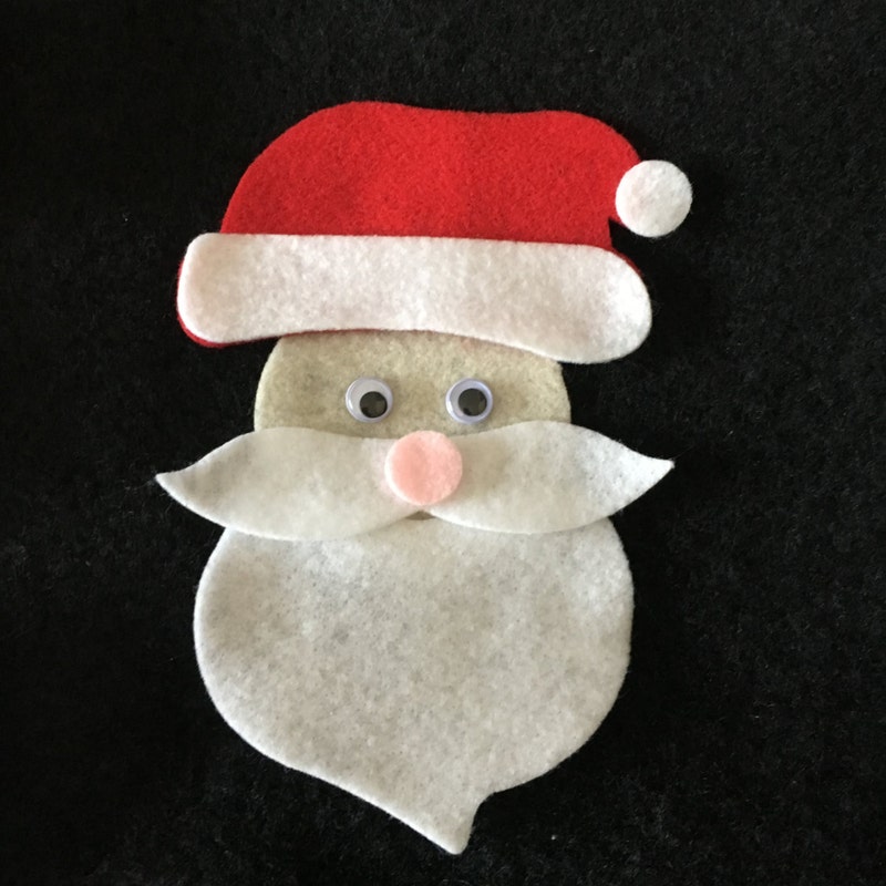 Felt Santa - Etsy