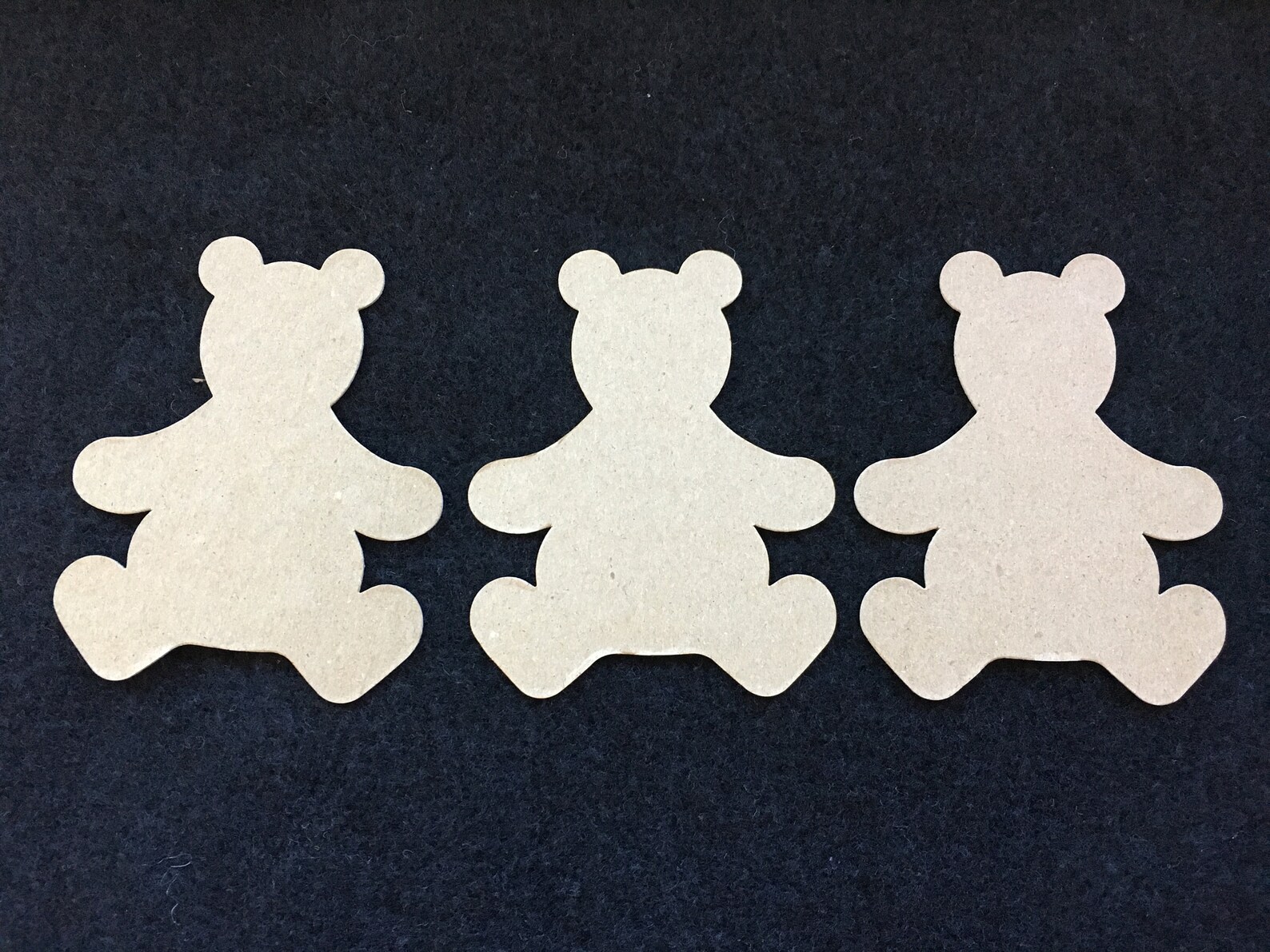 Teddy Bear Blanks-diy Chipboard-alterable Large Chipboard - Etsy
