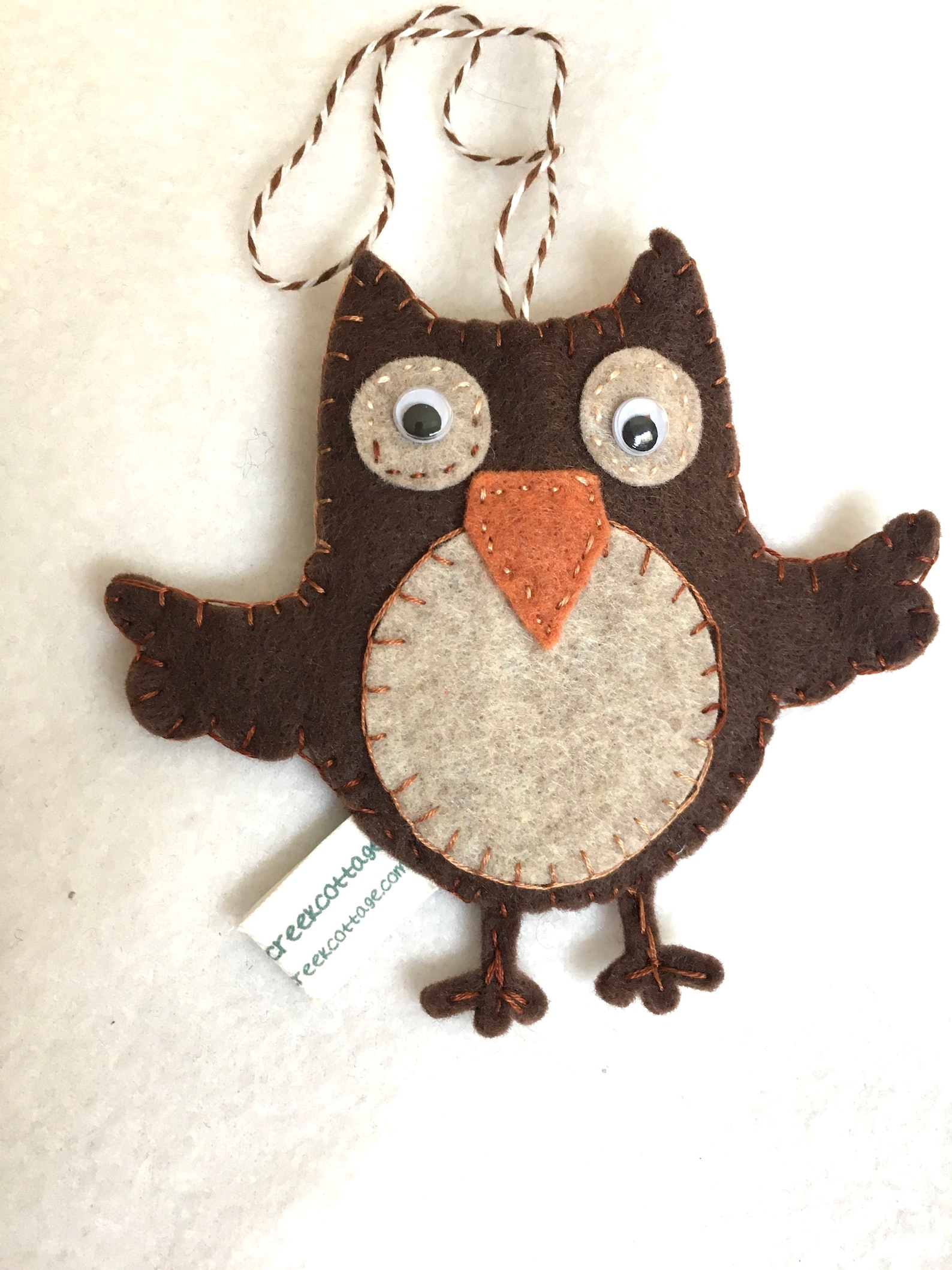 Felt Owl Kit-diy Fall Crafts-birthday Party Craft Kit-autumn - Etsy