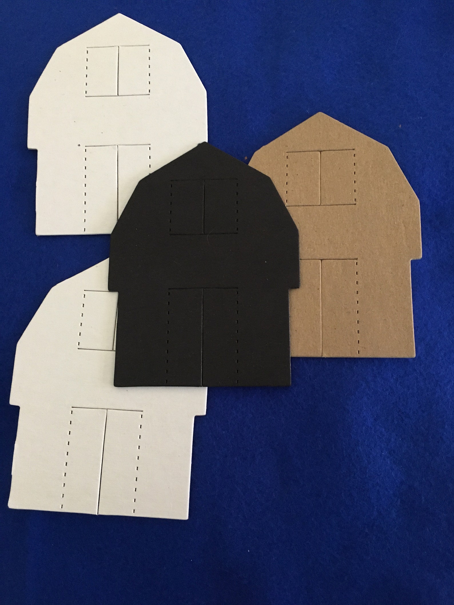 Rustic Barn Die Cuts-Chipboard Barn-Blanks-Farm Style | Etsy