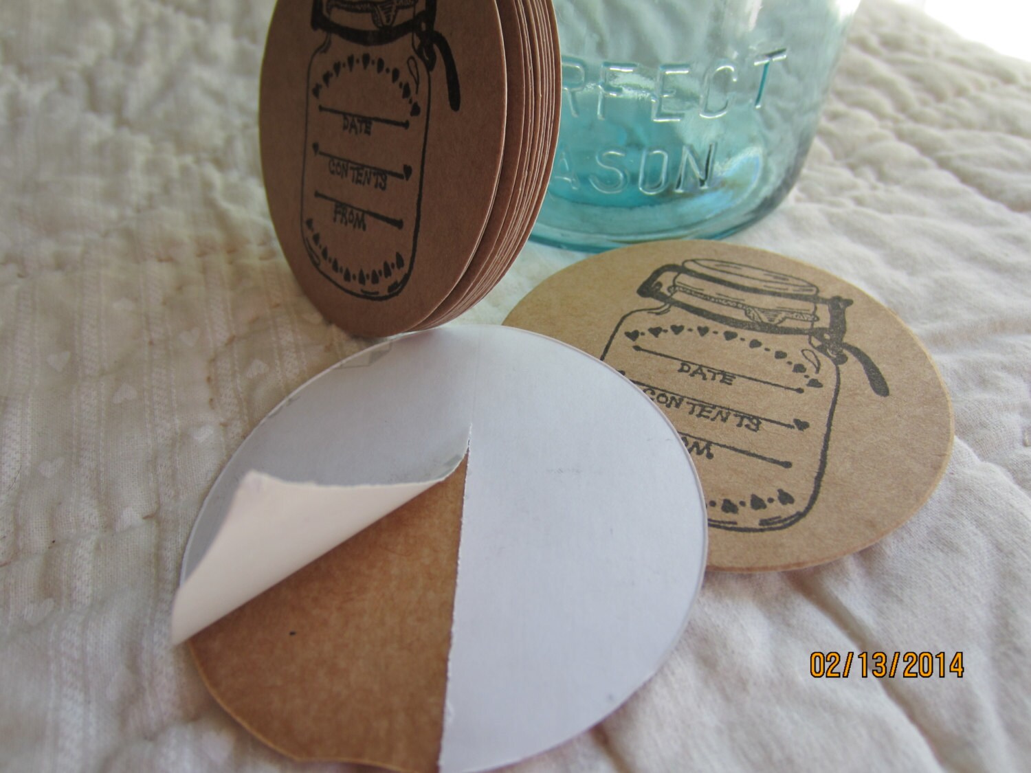 Mason Jar Stickers-canning Jar Labels-preserving - Etsy Australia