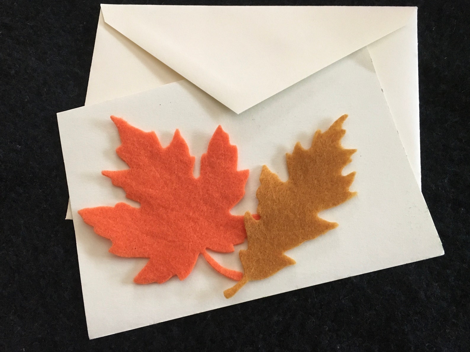 Autumn Leaves-felt Fall Leaves-felt Maple Leaf-felt Oak | Etsy