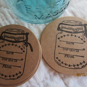 Mason Jar Stickers-canning Jar Labels-preserving Stickers-homestead ...