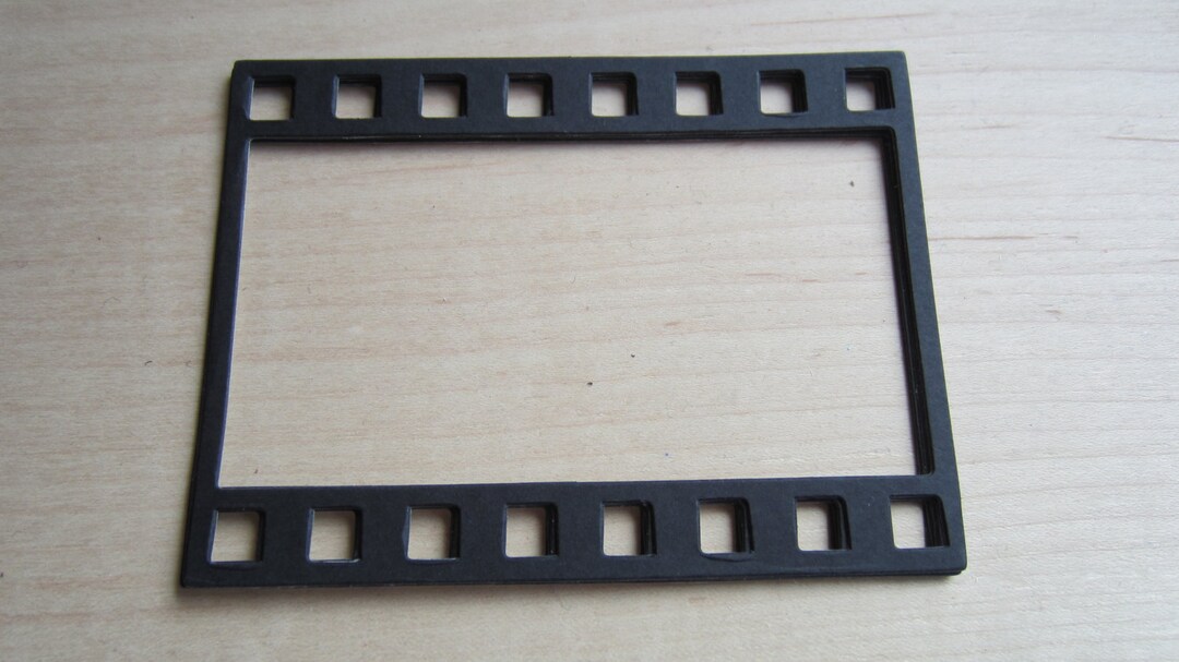 Photo Strip Frames-film Strip-stiffened Felt Black Film Strip Frame ...
