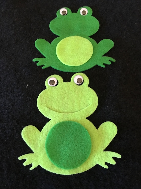 Felt Frog Shapes-diy Kits for Parties and School-boy Birthday - Etsy