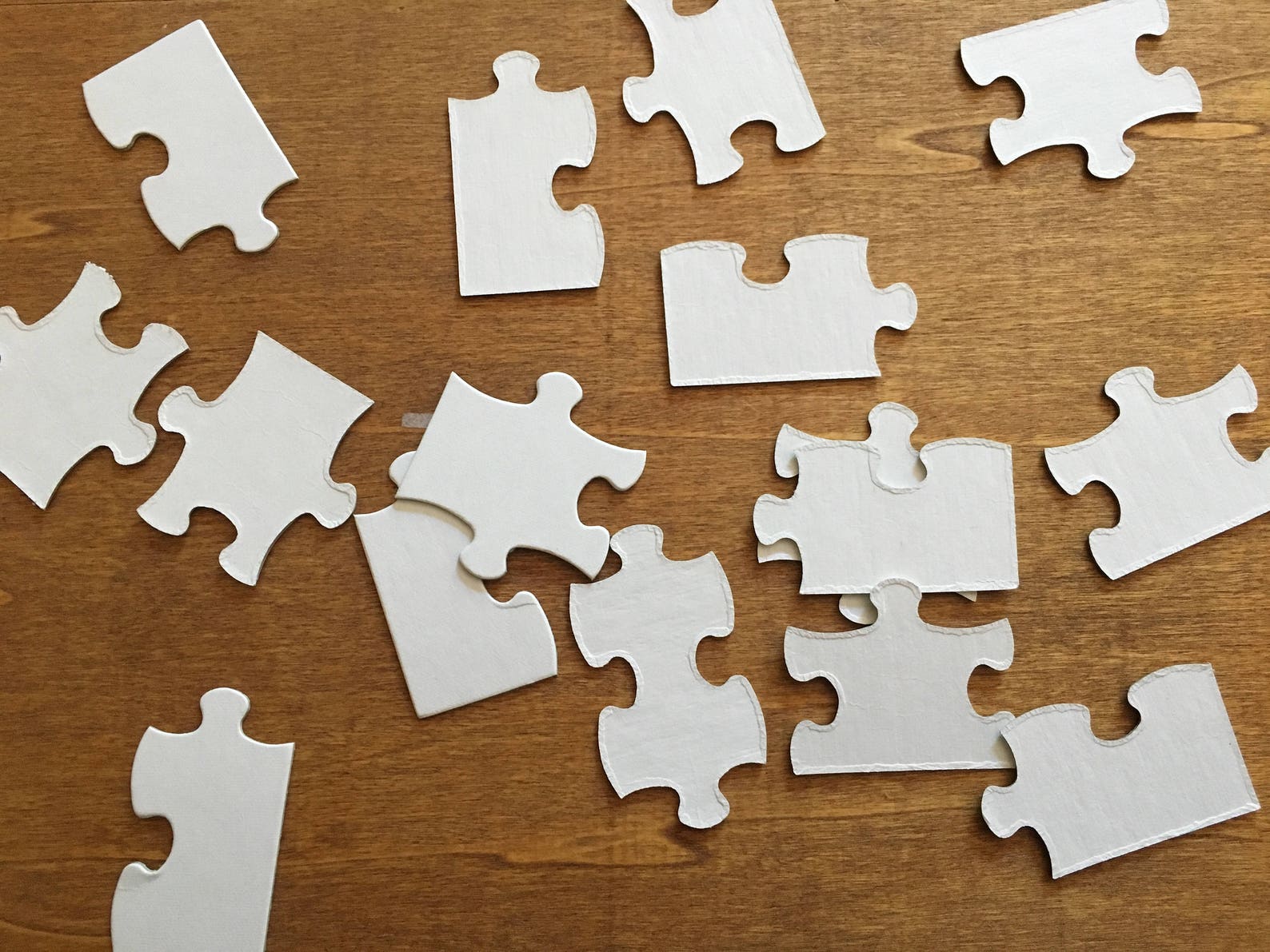 DIY Jigsaw Puzzle Kit-chipboard Puzzle Shapes-4x6 - Etsy