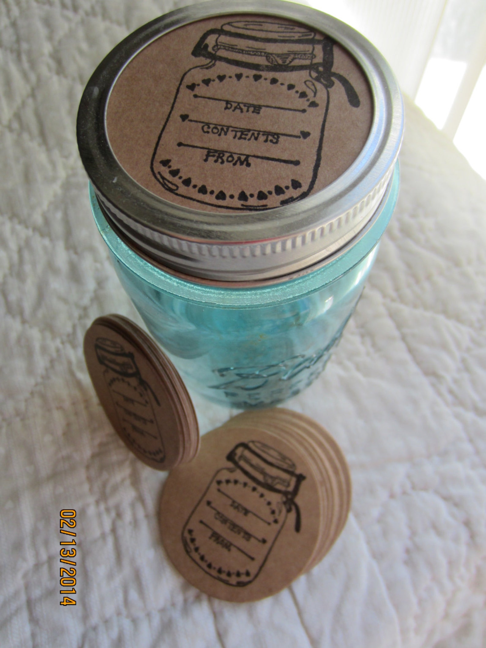Mason Jar Stickers-canning Jar Labels-preserving - Etsy Australia