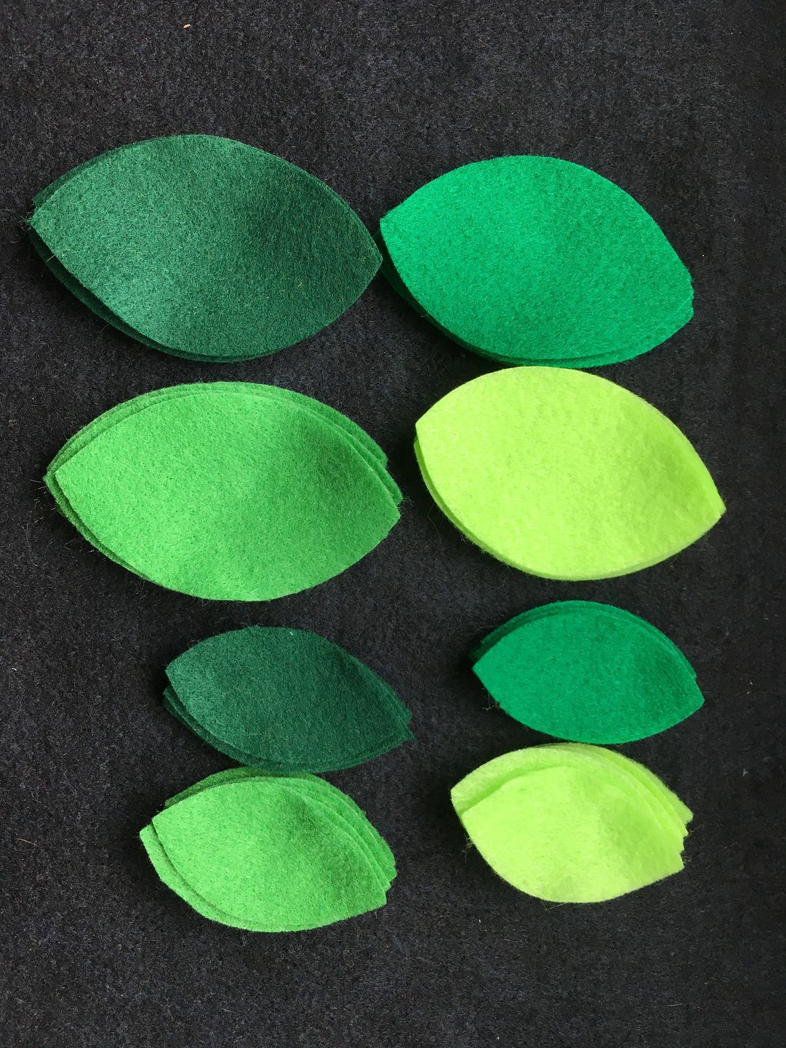 Felt Leaves Kit-diy Kids Crafts-party Decorations-birthday - Etsy