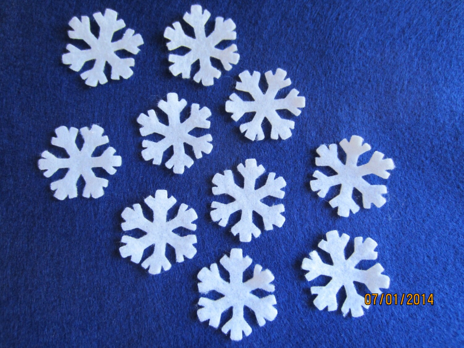 Mini Felt Snowflake 3-DIY Kits for Frozen Inspired | Etsy