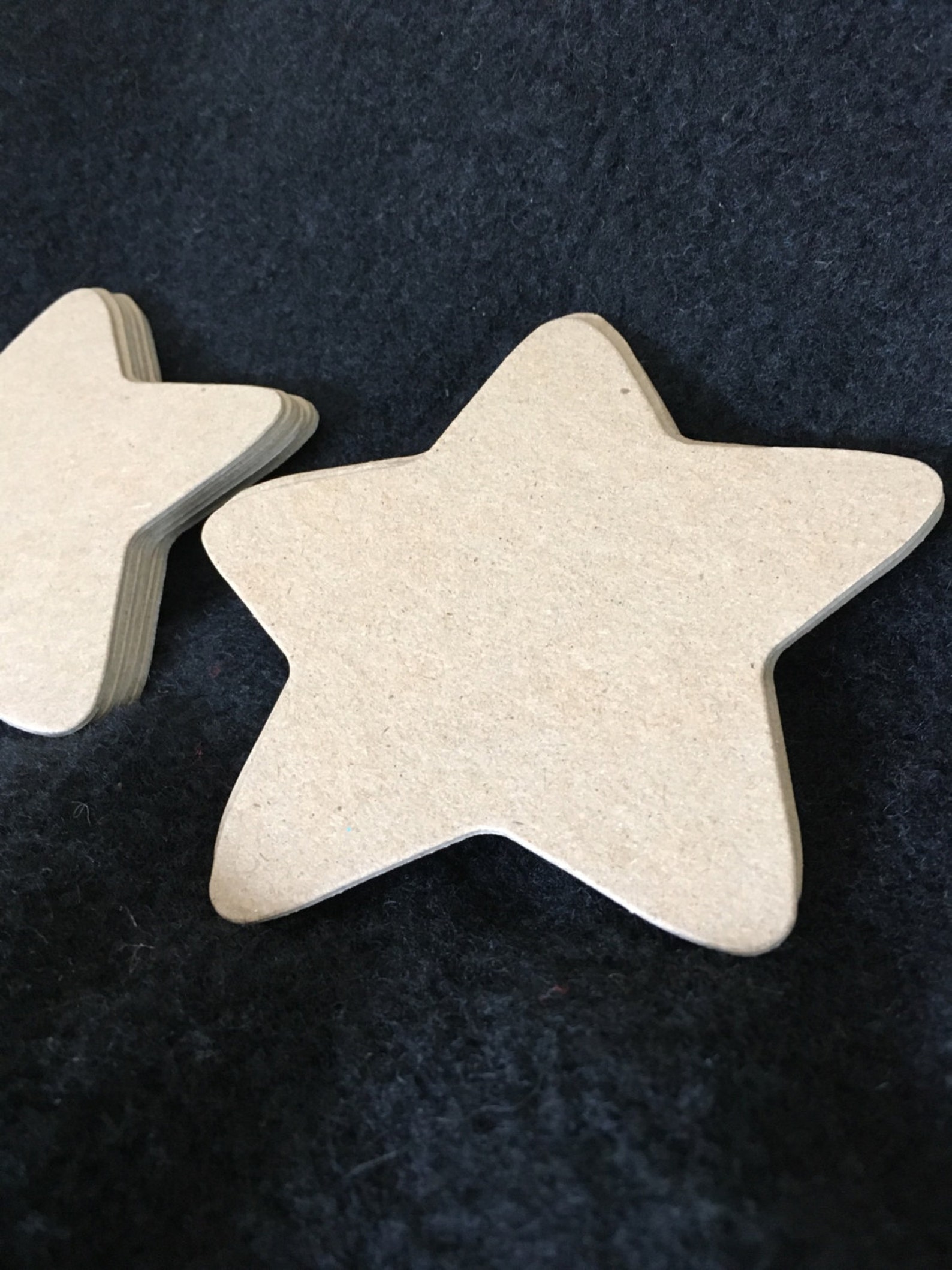DIY Large Puffy Star Chipboard Shape-blank Chipboard Star-teachers ...
