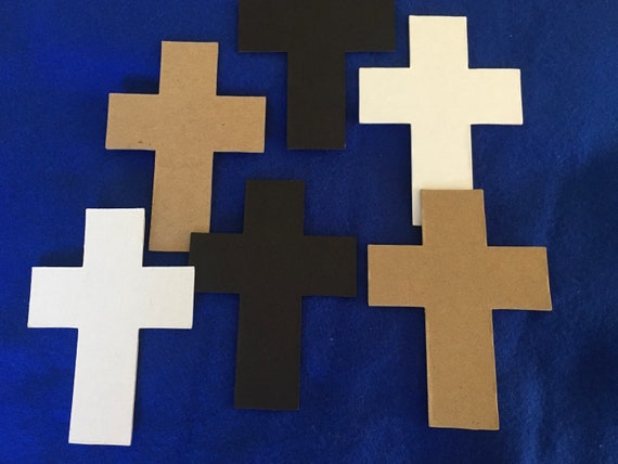 Cross Chipboard Blanks-paper Cross Shapes-planner - Etsy