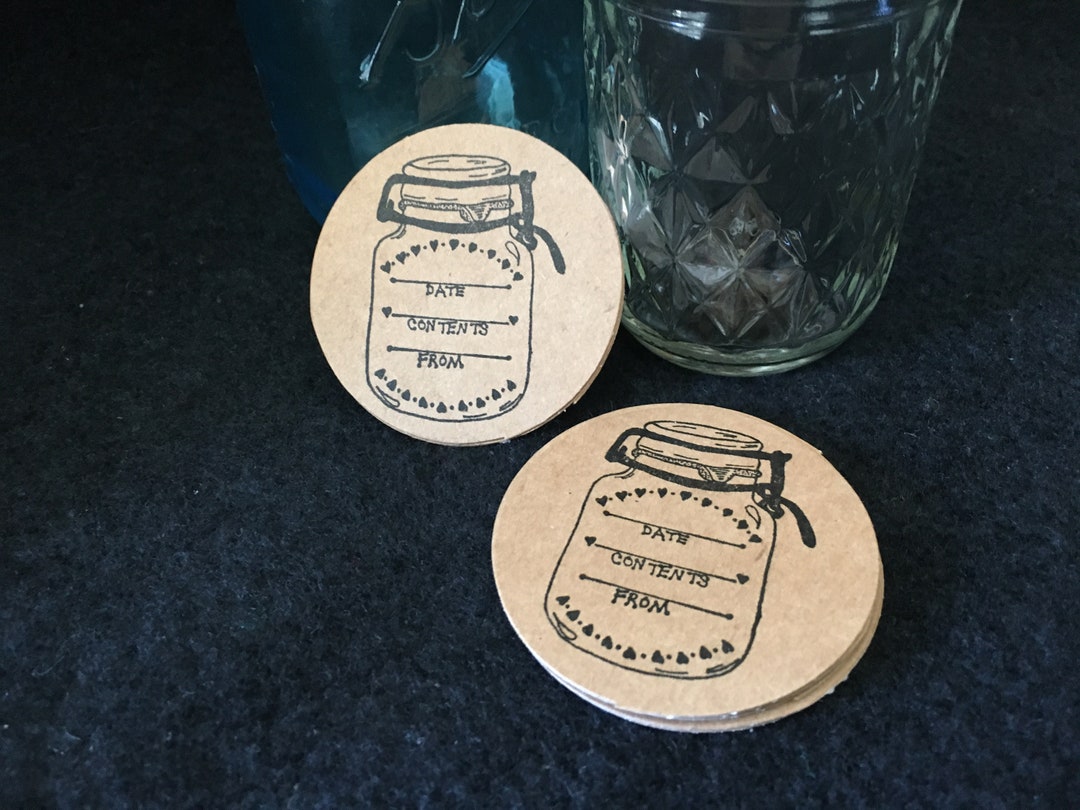 Mason Jar Stickers-canning Jar Labels-preserving Stickers-homestead ...