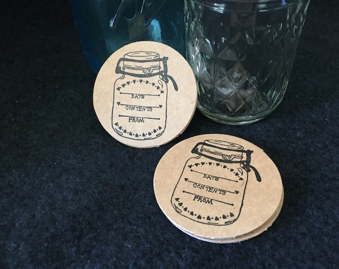 Mason Jar Stickers-canning Jar Labels-preserving Stickers-homestead ...