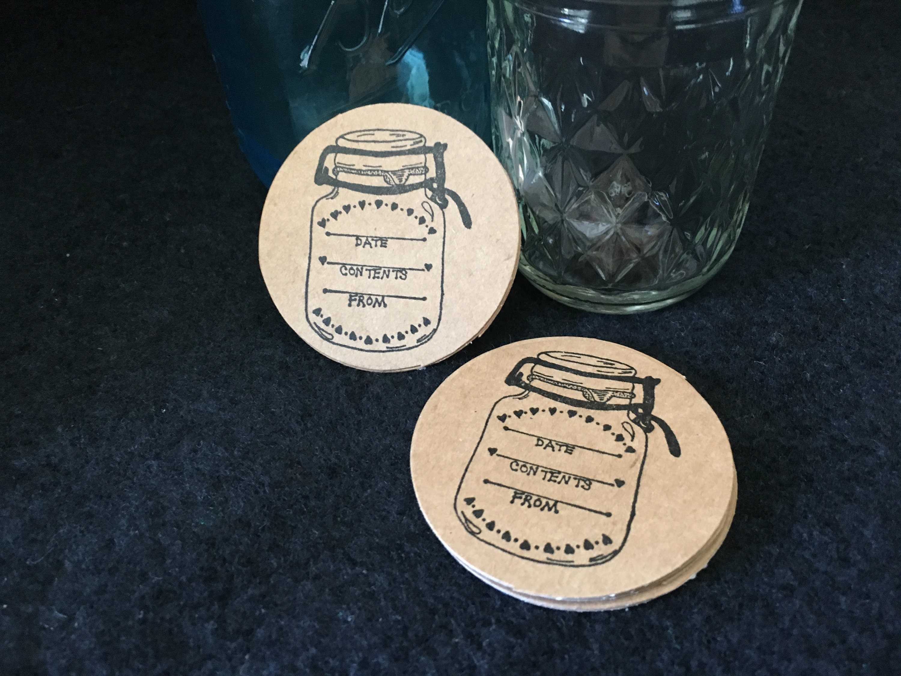 Mason Jar Stickers-canning Jar Labels-preserving - Etsy Australia