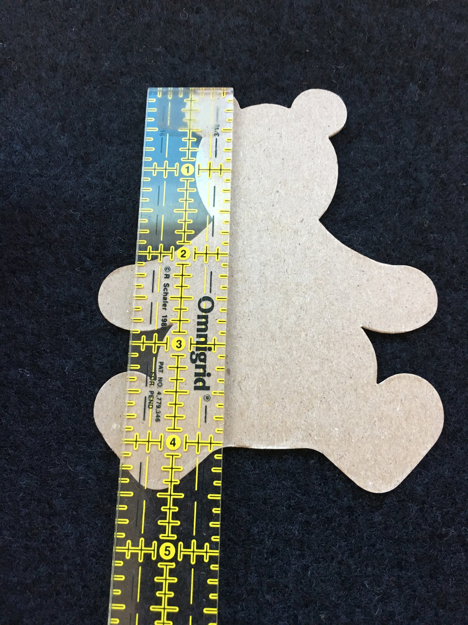 Teddy Bear Blanks-diy Chipboard-alterable Large Chipboard - Etsy