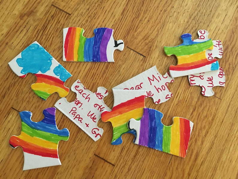 DIY Jigsaw Puzzle Kit-chipboard Puzzle Shapes-4x6 - Etsy