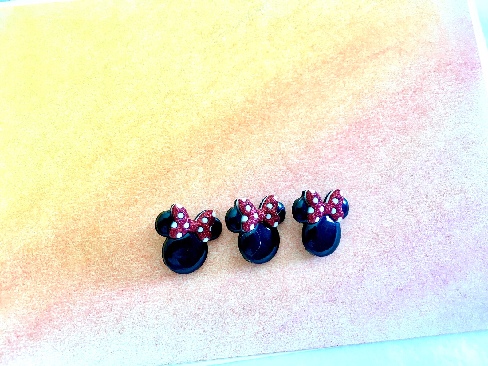 Mickey and Minnie Mouse Buttons-cartoon Mice | Etsy