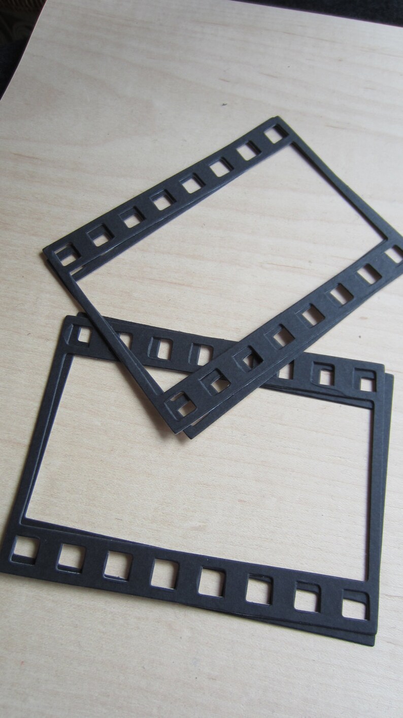 Photo Strip Frames-film Strip-stiffened Felt Black Film Strip - Etsy
