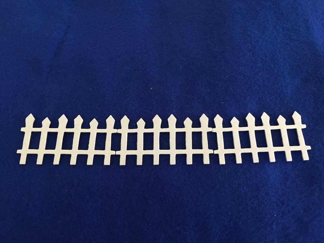 Picket Fence Die Cuts-chipboard Fence-blanks-farm Style Decoration ...