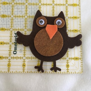 Felt Owl Kit-diy Fall Crafts-birthday Party Craft Kit-autumn Crafts ...
