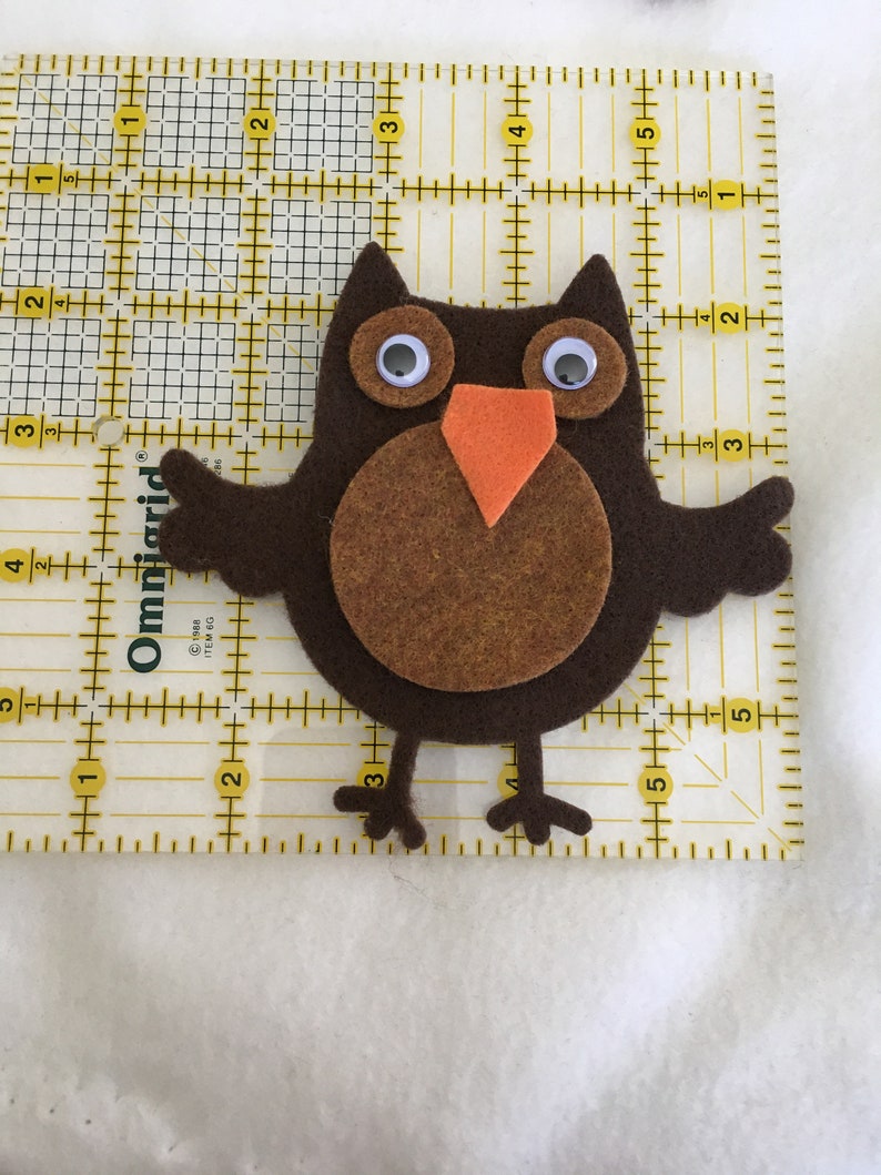 Felt Owl Kit-diy Fall Crafts-birthday Party Craft Kit-autumn - Etsy