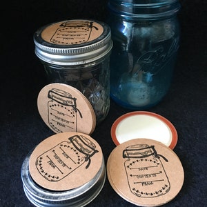 Mason Jar Stickers-canning Jar Labels-preserving Stickers-homestead ...