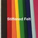 Sticker Felt Sheets-9x12 Individual Felt Sheets-choose Own Color-bulk ...