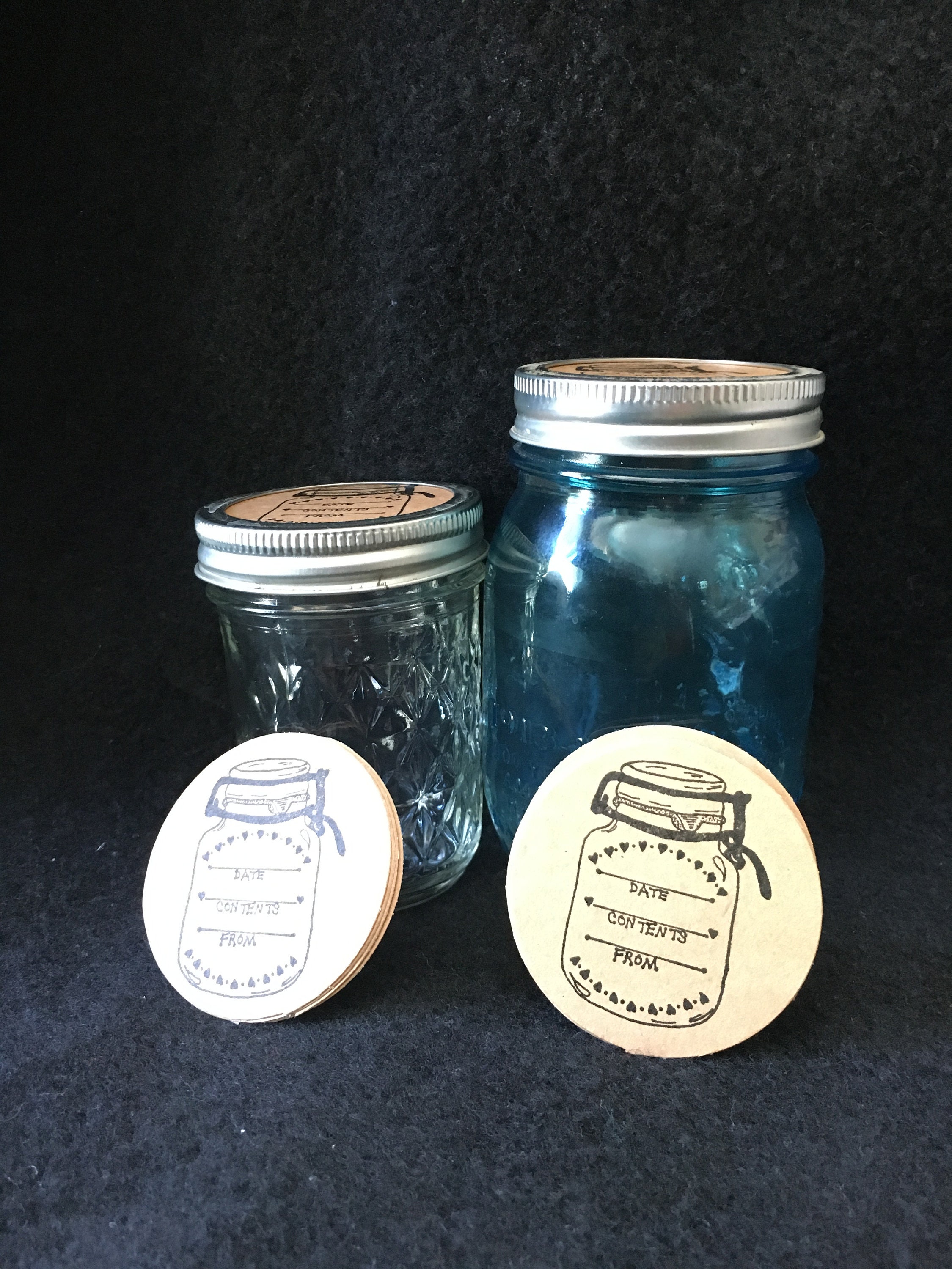 Mason Jar Stickers-Canning Jar Labels-Preserving | Etsy