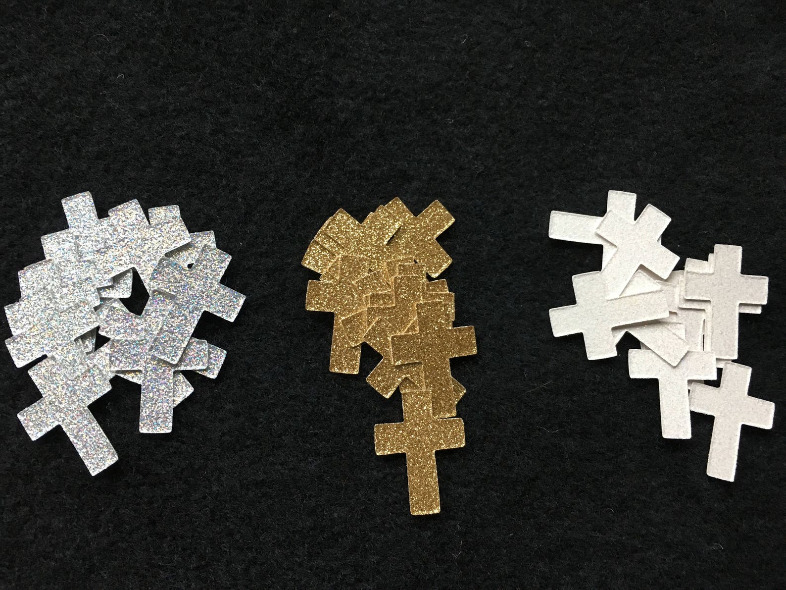 Cross Glitter Stickers-documented Faith Cross Stickers-glitter | Etsy