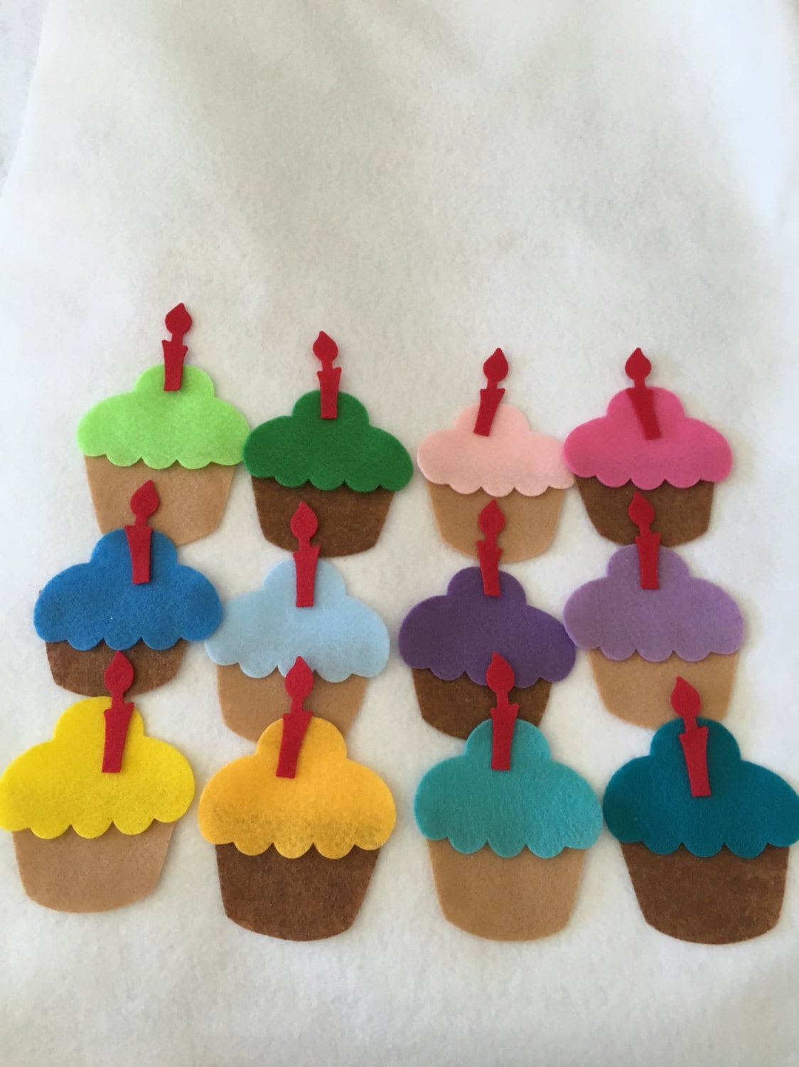 Felt Cupcake Kit-DIY Kids Crafts-Party Decorations-Birthday | Etsy