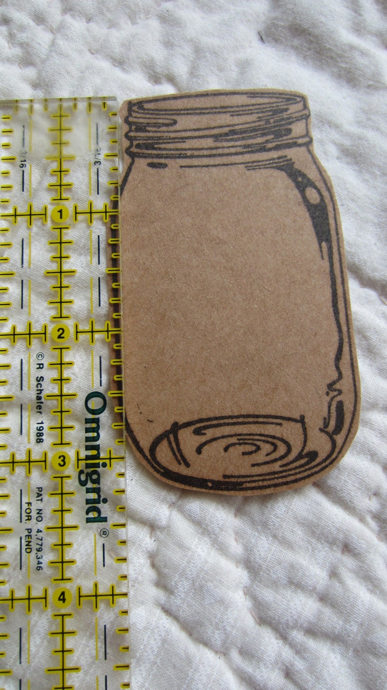 Canning Jar Labels-primitive Inspired-kraft Stickers-rustic | Etsy