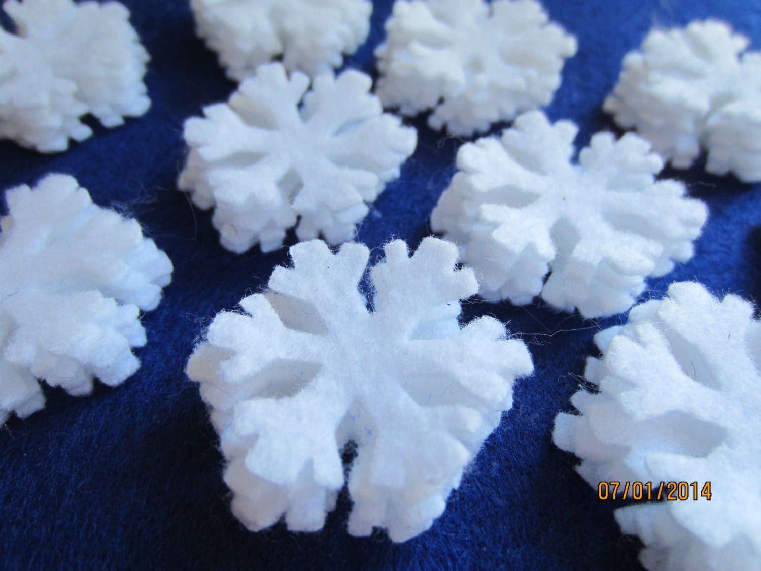 Mini Felt Snowflake 3-DIY Kits for Frozen Inspired | Etsy