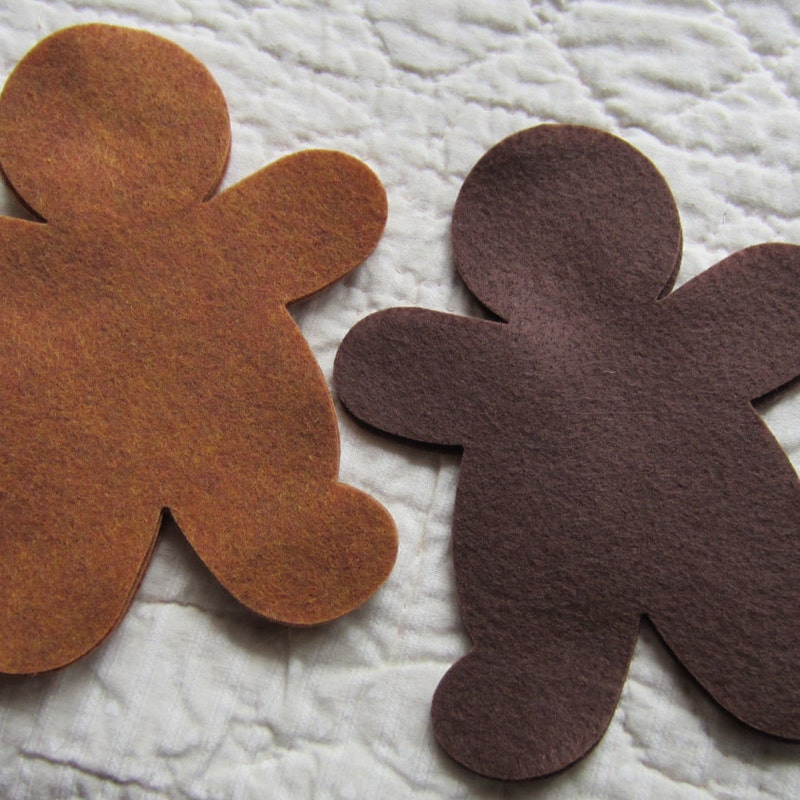 Felt Gingerbread Man - Etsy