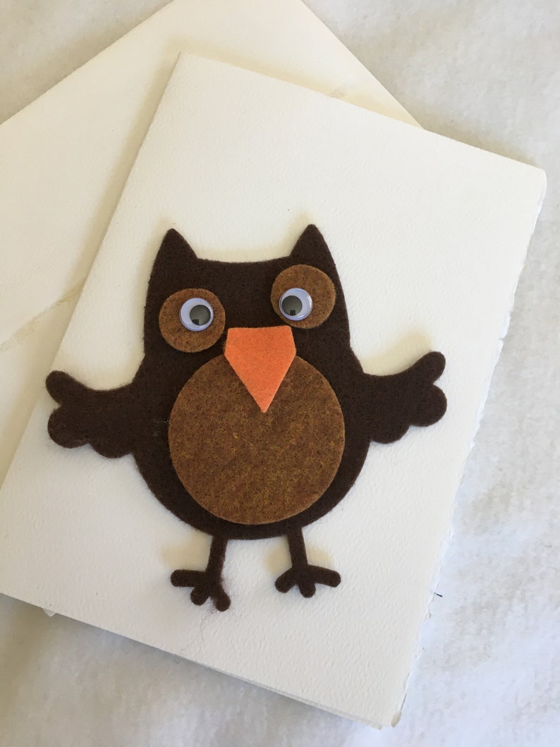 Felt Owl Kit-diy Fall Crafts-birthday Party Craft Kit-autumn - Etsy
