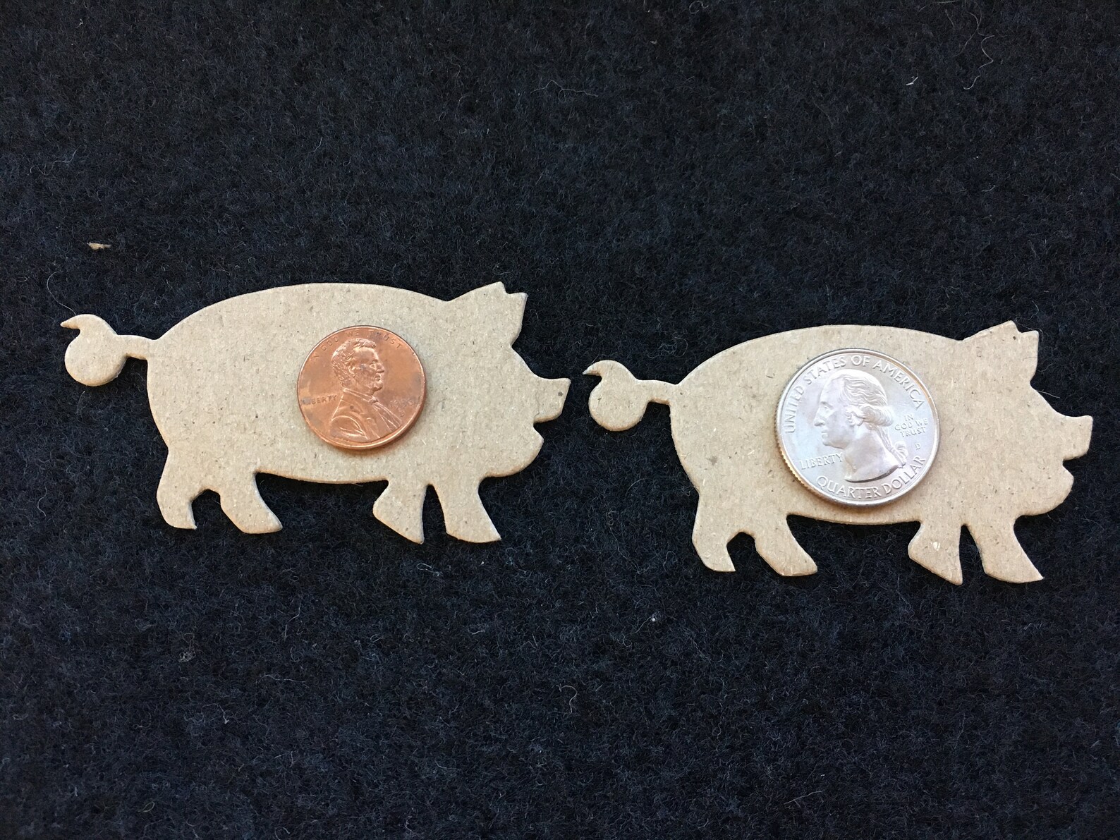 Pig Blanks-diy Chipboard-alterable Chipboard - Etsy