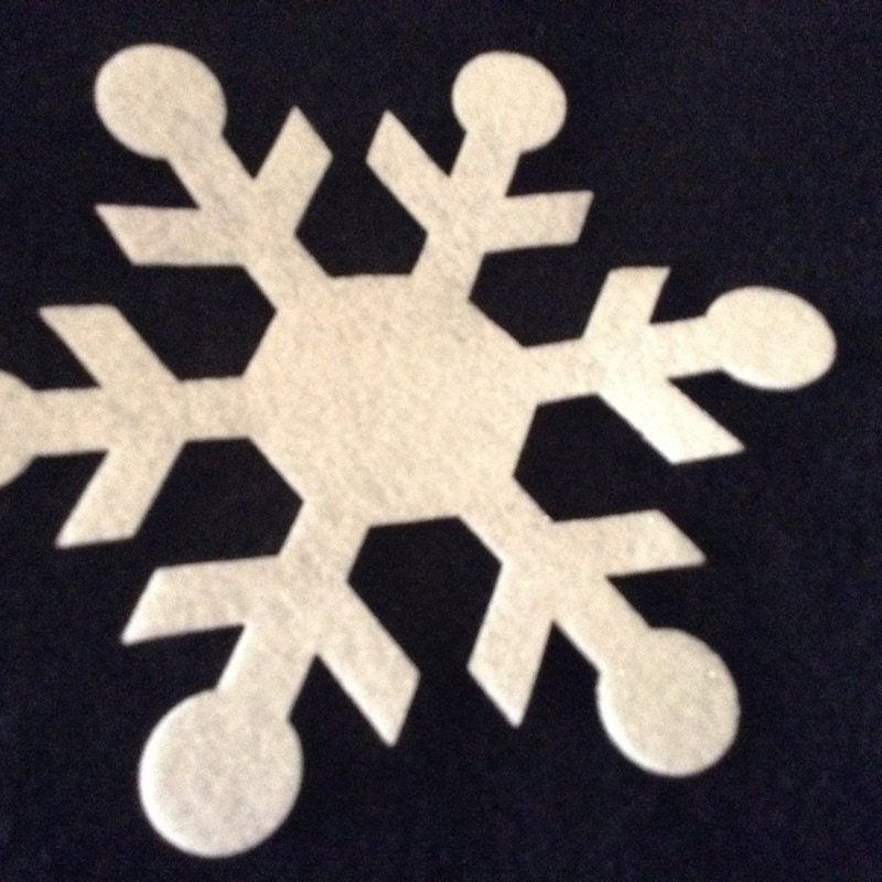 Felt Snowflake - Etsy