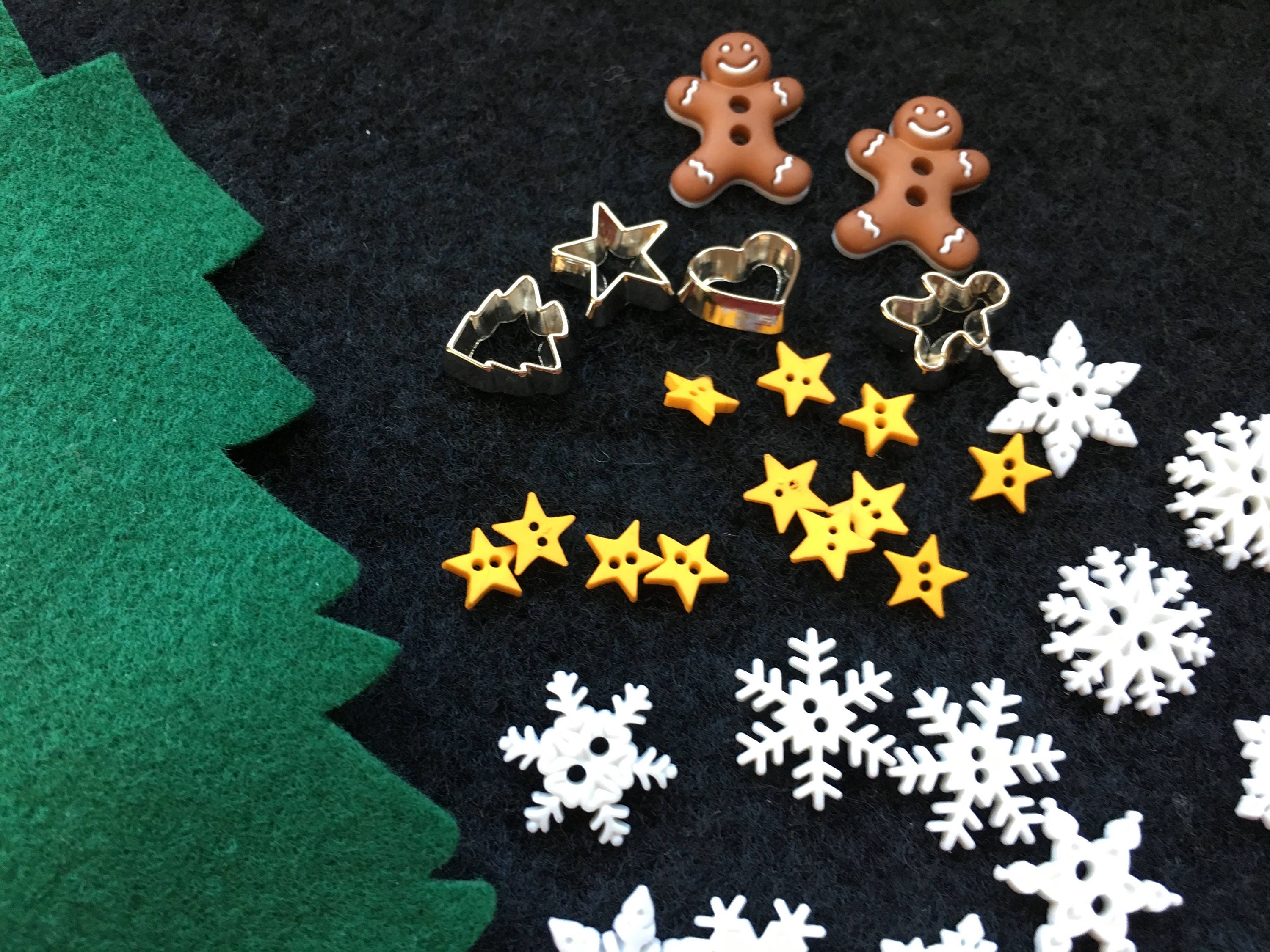 DIY Felt Christmas Trees Ornaments Kits-evergreen Holiday Trees ...