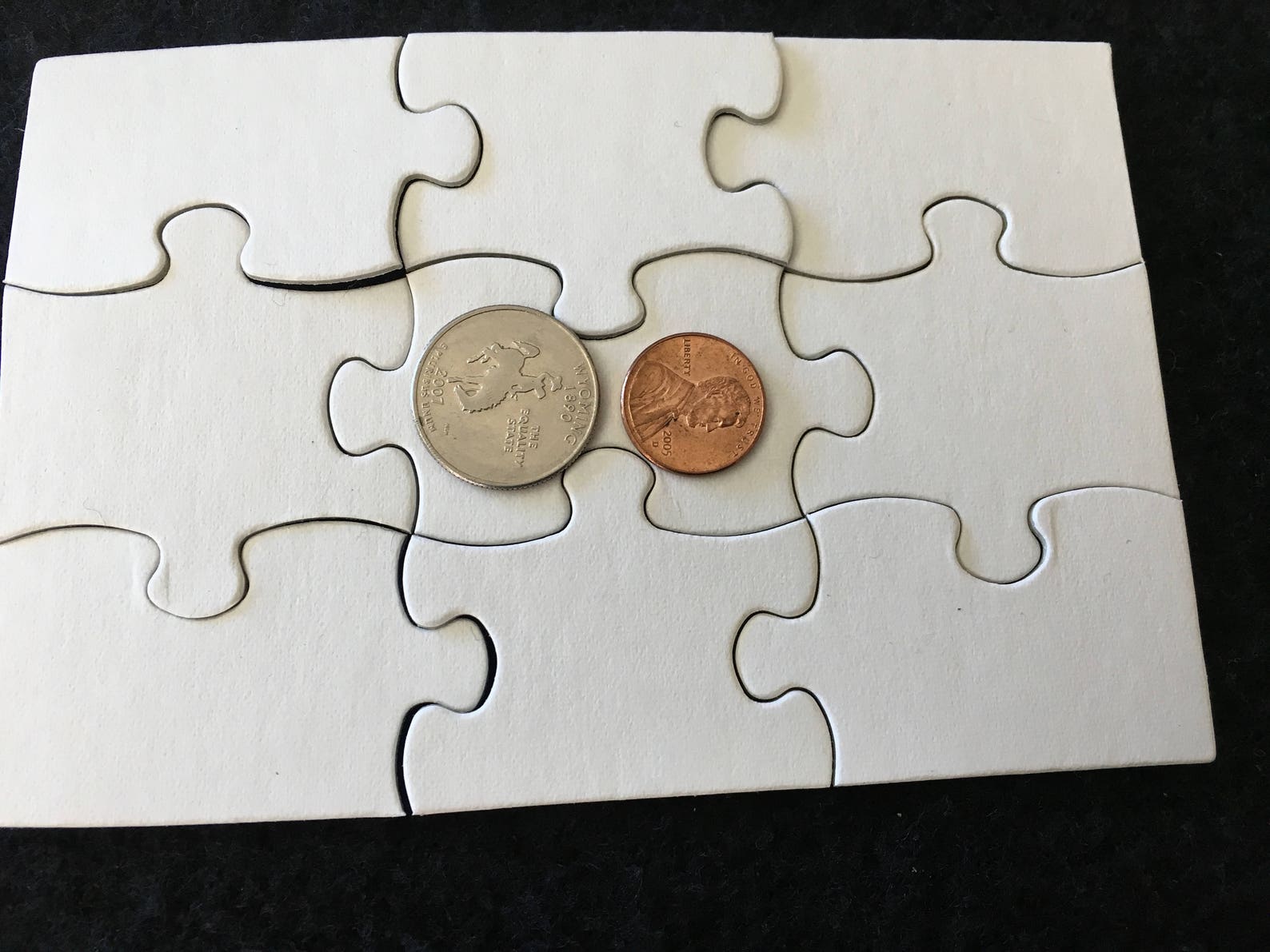 DIY Jigsaw Puzzle Kit-chipboard Puzzle Shapes-4x6 - Etsy