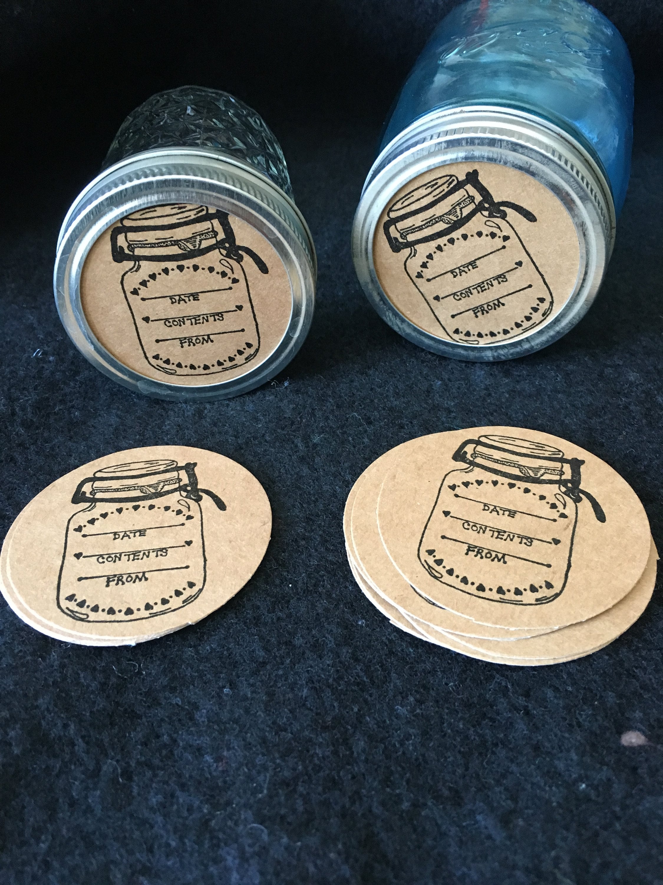 Mason Jar Stickers-canning Jar Labels-preserving - Etsy Australia