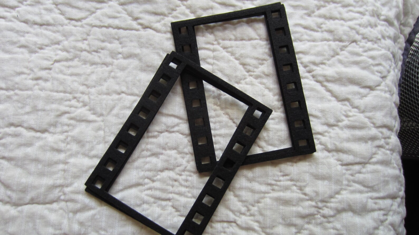 Photo Strip Frames-film Strip-stiffened Felt Black Film Strip | Etsy
