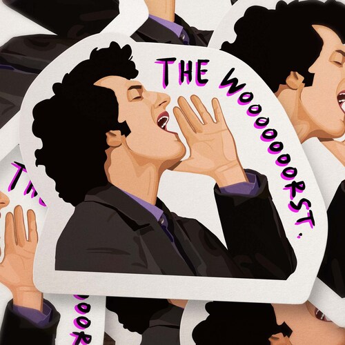 Jean Ralphio and Ben Schwartz Glossy Vinyl Sticker or Matte - Etsy